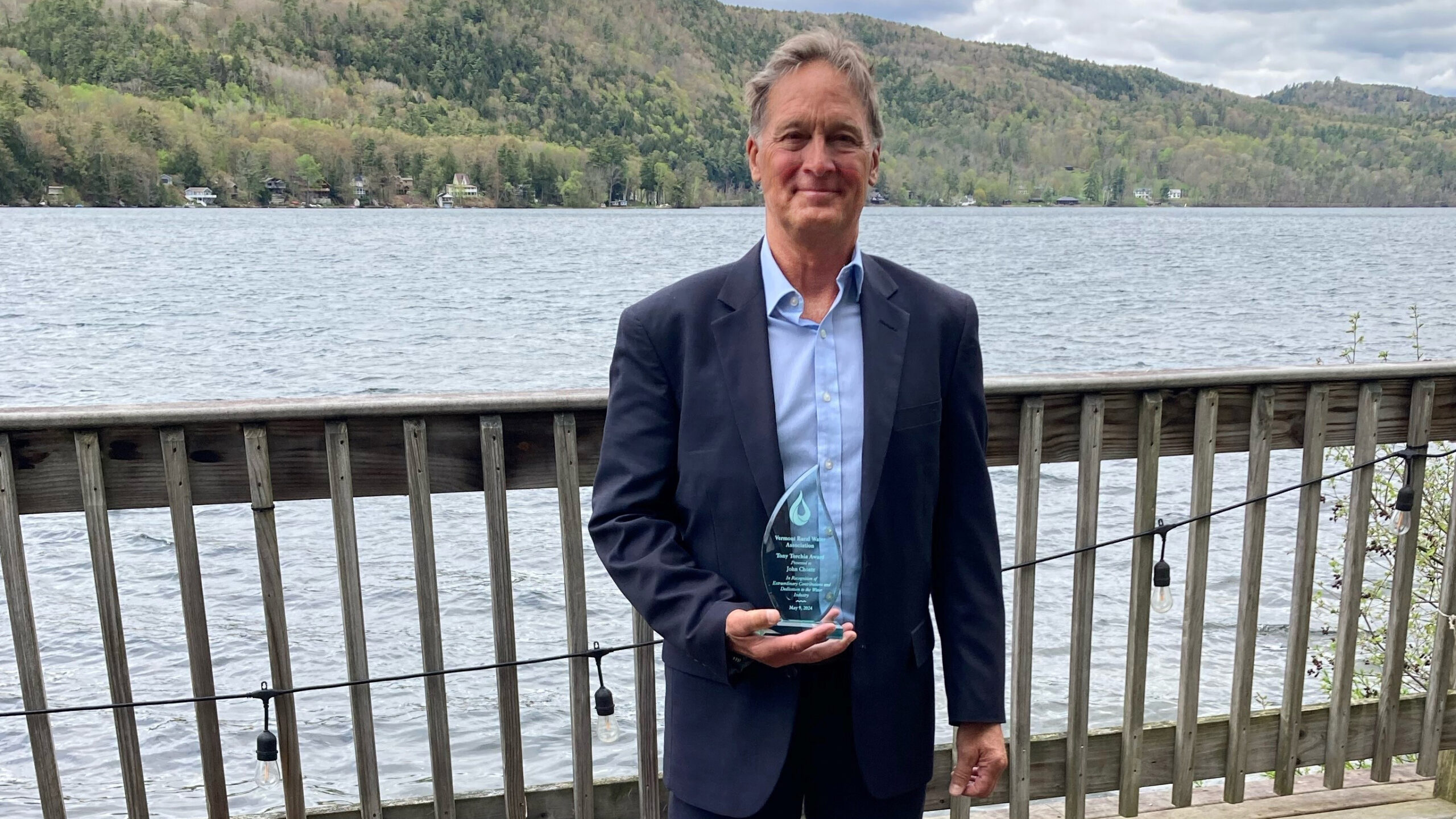John Choate Receives Tony Torchia Award - Vermont Rural Water Association